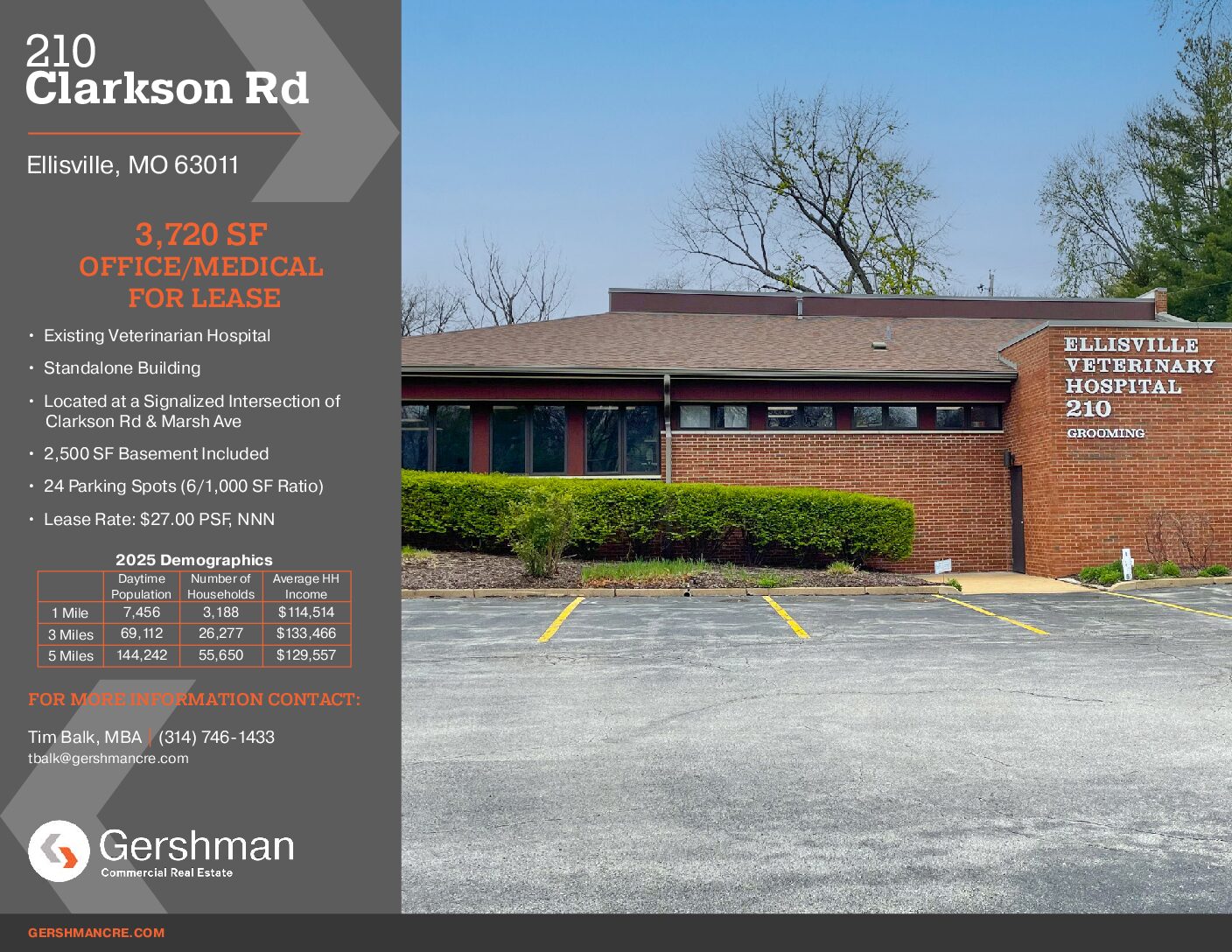 Clarkson Rd 210 - Gershman Commercial Real Estate